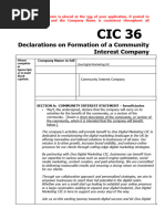 EXAMPLE CIC 36 Form | PDF | Government | Business