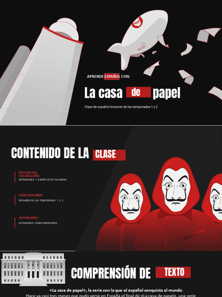 Money-Heist-Template (Casa de Papel) | PDF