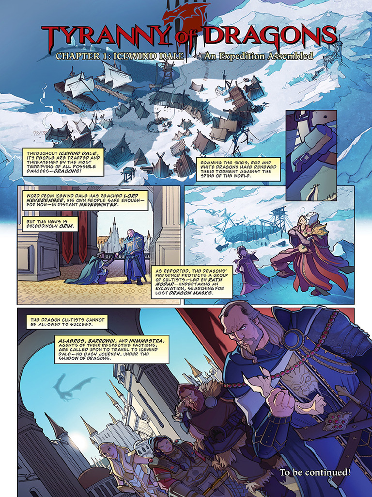 2014-08 - 2015-01 - Tyranny of Dragons Web Comic (Wizards of The Coast ...