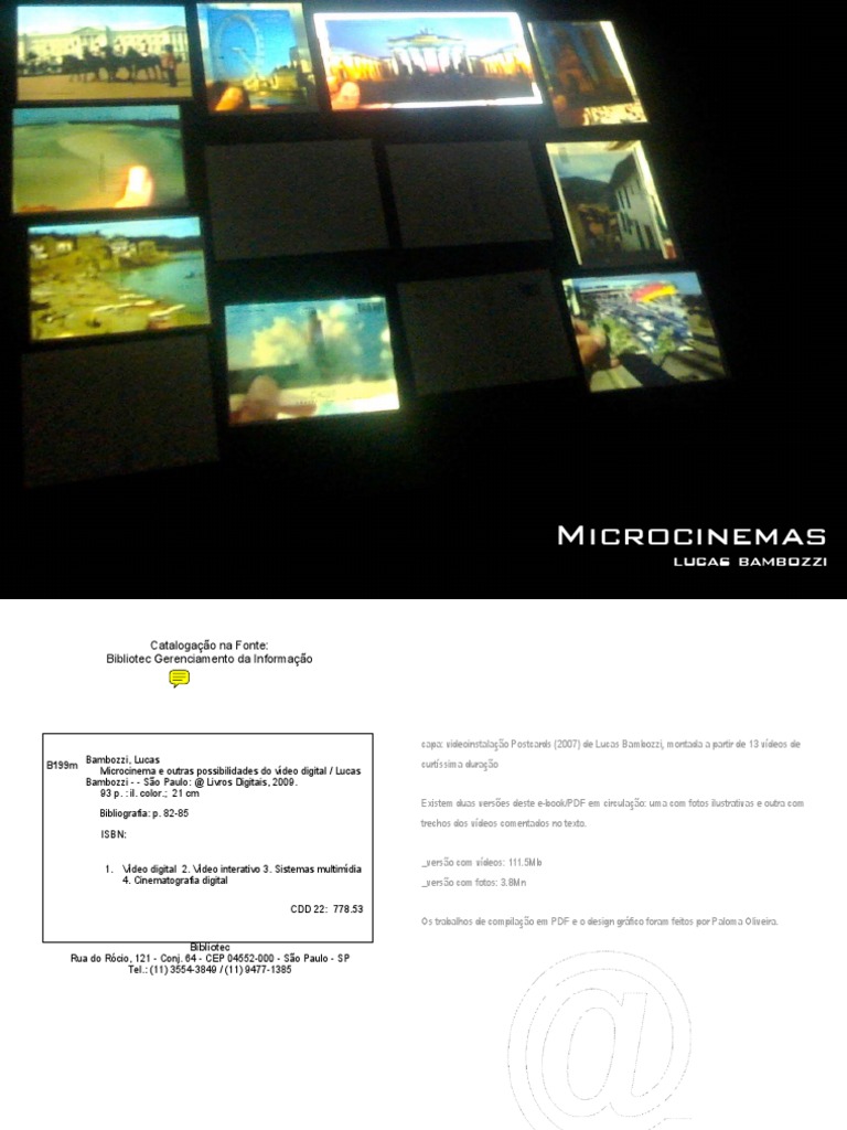 Microcinema Versao Foto | PDF | Vídeo | Celulares
