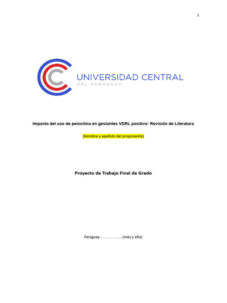 Penicilina y Sifilis 0208 | PDF | Penicilina | Infección