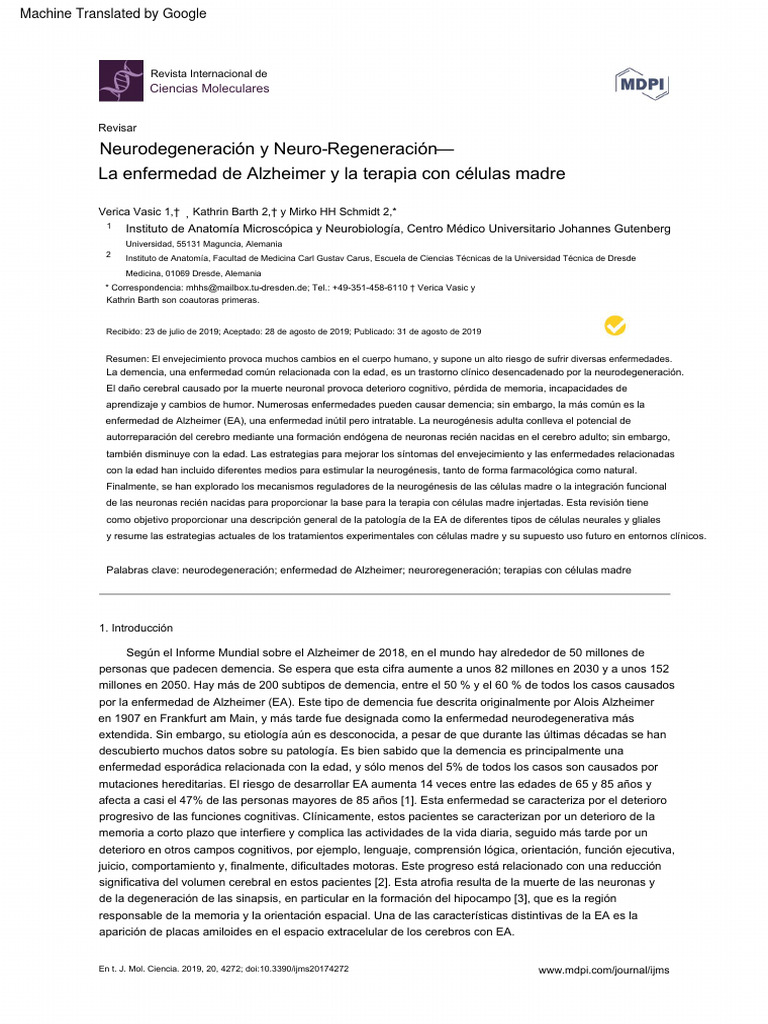 Ijms-20-04272 2 | PDF | Mitocondria | Microglia