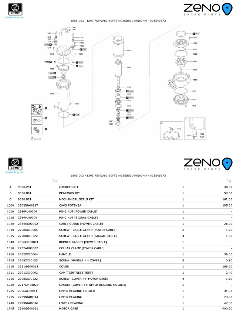 Zenit 1505 - 003 - 003549673 | PDF