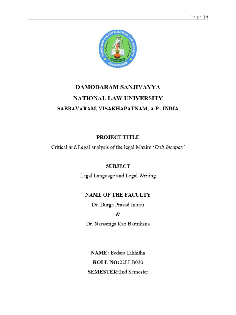 22LLB030 Legal Laungage and Writing | PDF | Crimes | Crime & Violence 22LLB030 Legal Laungage and Writing | PDF | Crimes | Crime & Violence