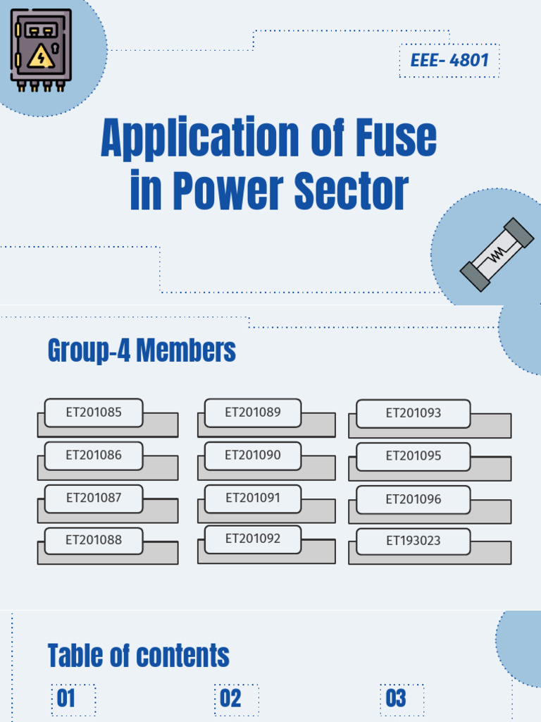 Fuse | PDF | Fuse (Electrical) | Electrical Substation