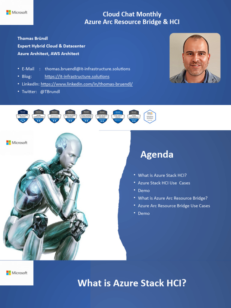 Azure Arc Resource Bridge & HCI | PDF | Microsoft Azure | Virtual Machine