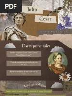 Vida y legado de Julio César | PDF | Julio César | Republica Romana