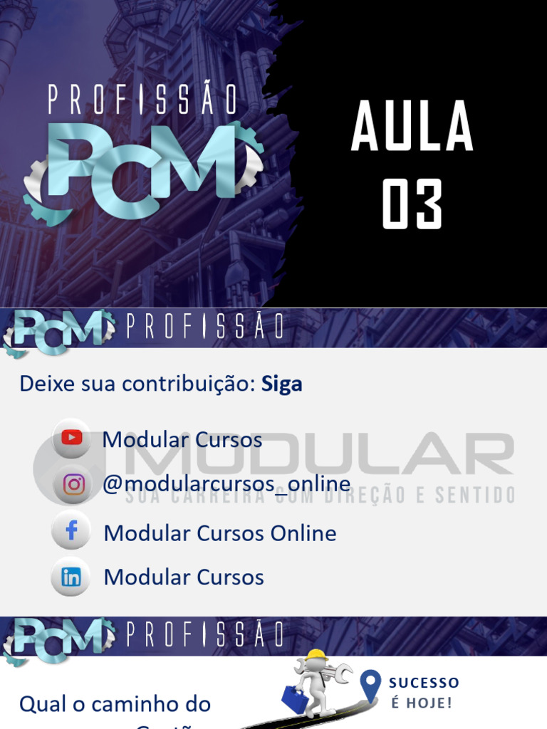 Aula 03 - Profissão Pcm - Modular Cursos | PDF