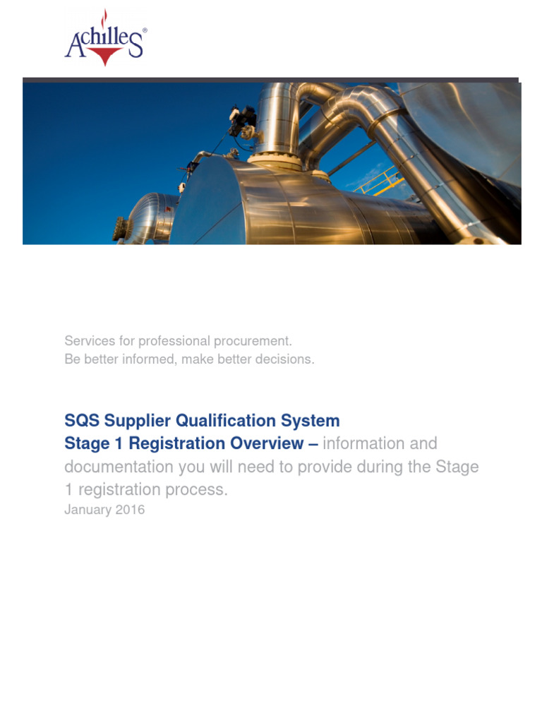 Stage 1 Registration Guide for Suppliers | PDF | Value Added Tax | Taxes
