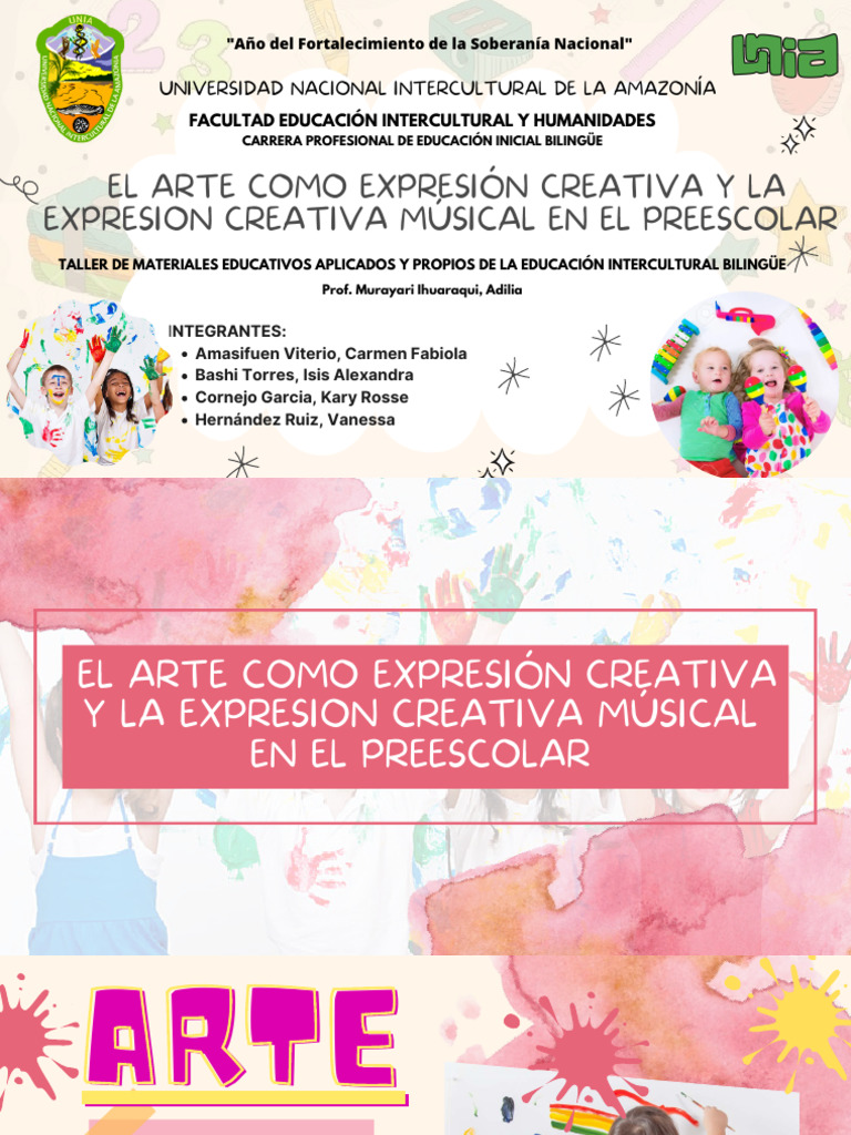 El Arte Como Expresión Creativa y La Expresion Creativa Músical en El ...