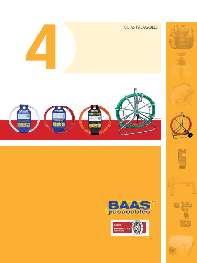 Guías Pasacables: Catálogo Técnico | PDF