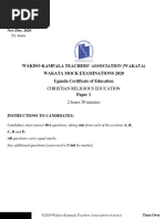 Divinity Paper 4 - Notes To Revise | PDF