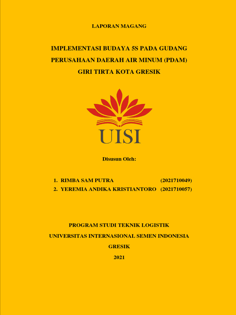 Kerja Praktik - (Rimba Sam Putra-2021710049) & (Yeremia Andika ...