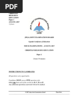 Divinity Paper 4 - Notes To Revise | PDF