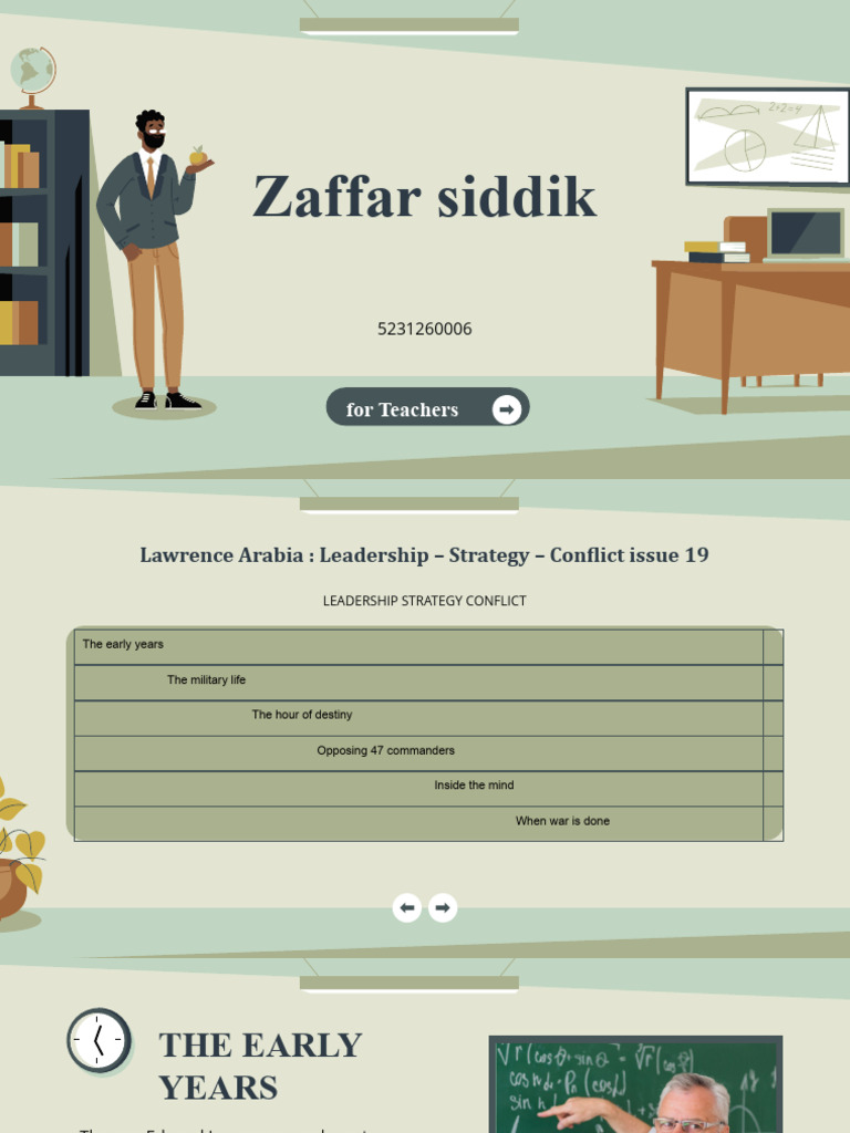 Kepemimpinan Zaffar Siddik | PDF