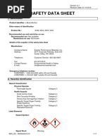Dish Washing Liquid - MSDS | PDF | Toxicity | Occupational Safety And ...