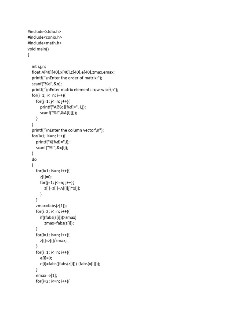 Eigen Value Using Power Method | PDF | Linear Algebra | Computer ... Eigen Value Using Power Method | PDF | Linear Algebra | Computer ...
