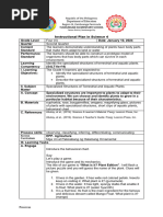 Lesson Plan Science 5 States of Matter MATATAG | PDF | Gases | Liquids