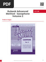 Rubank - Advanced Method - Vol.1 | PDF