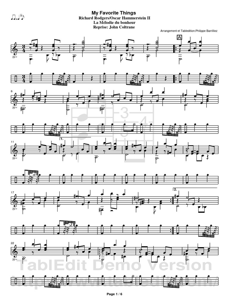 My Favorite Things | PDF | Christian Songs | Songs