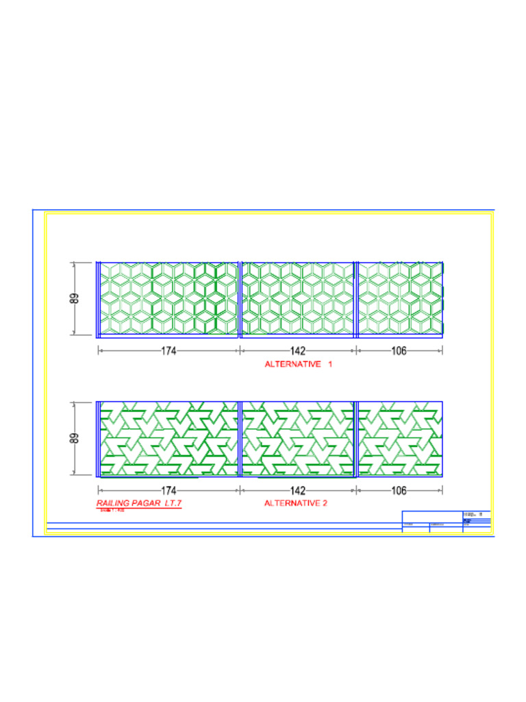 Azzahra Railing Lt7 | PDF
