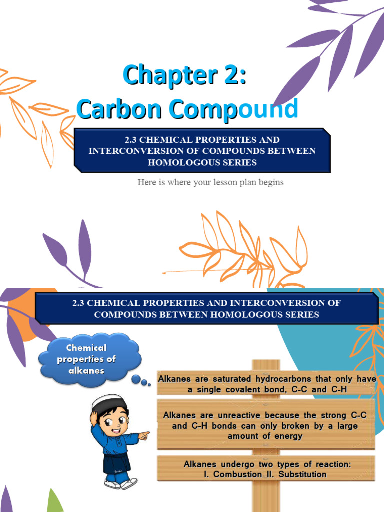 ChemF5 Ch2 2.3 | PDF | Alkane | Alkene
