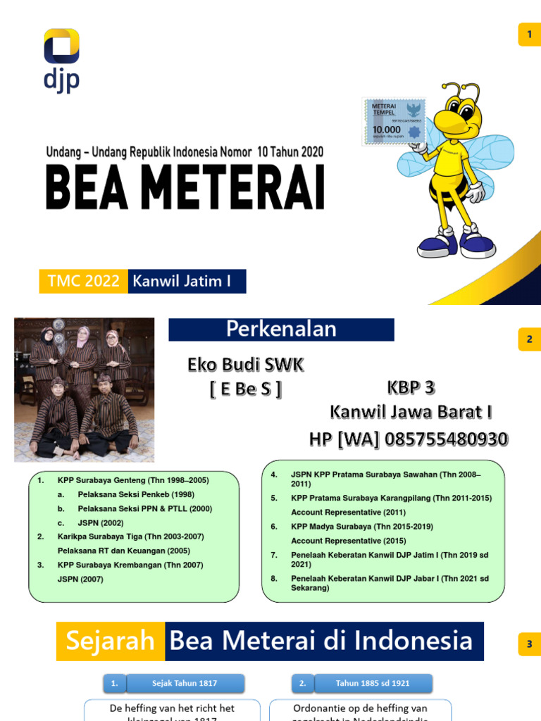 Bea Meterai | PDF