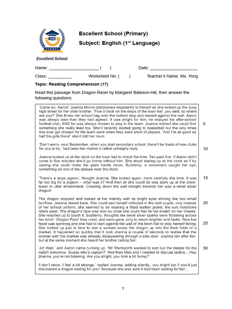 Reading Comprehension | Download Free PDF | Cognitive Science | Linguistics