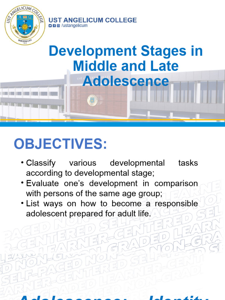 Adolescent Development Stages Explained | PDF | Adolescence | Emotions