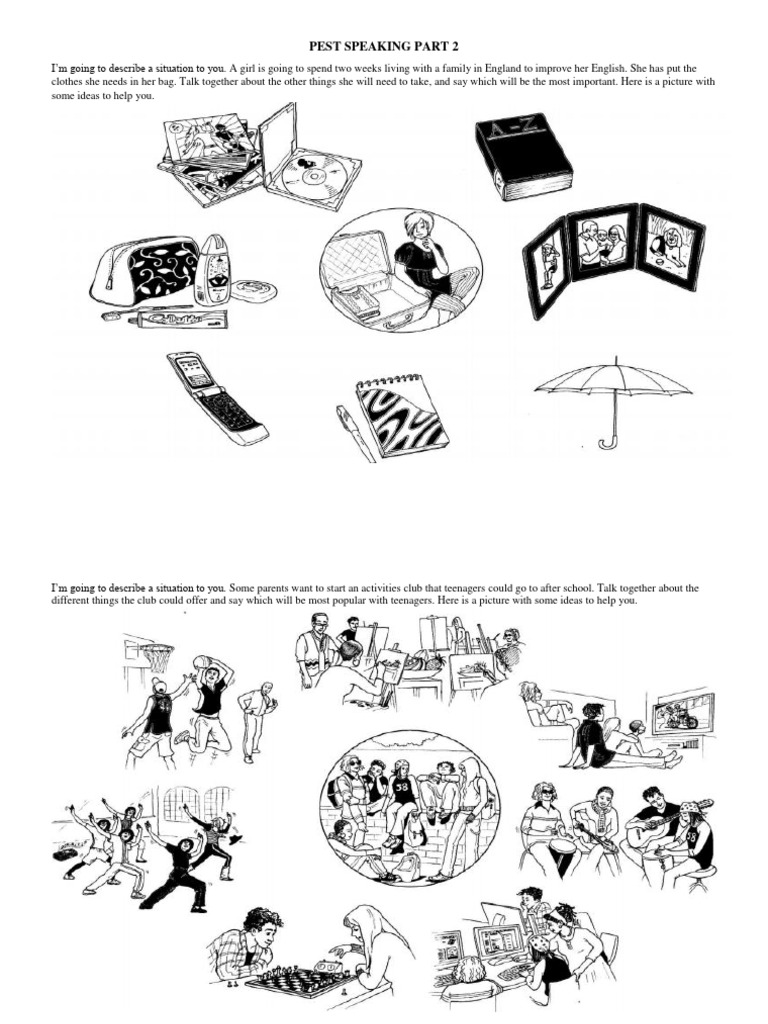 Pet Speaking Part 2 | PDF