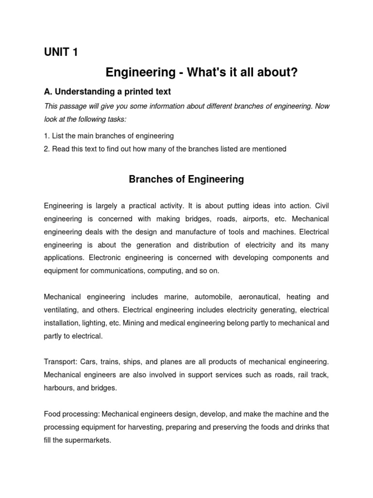 Unit 1 | Download Free PDF | Engineering | Mechanical Engineering