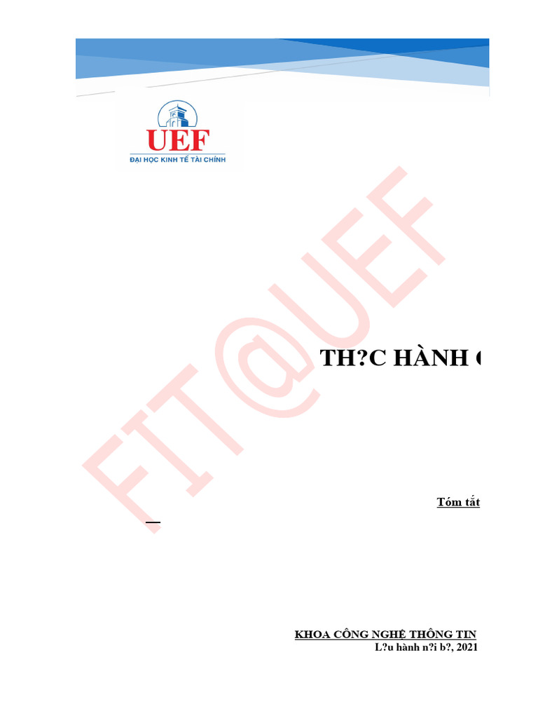 (GTTH) QT CSDL 3 | PDF