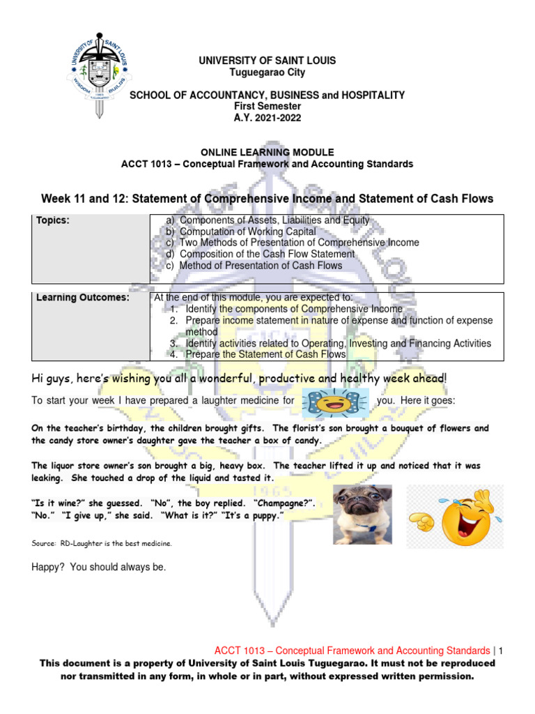 SCI_and_SCF | PDF | Expense | Income