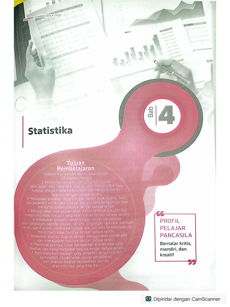 Ukuran Pemusatan Data Kelas XI | PDF