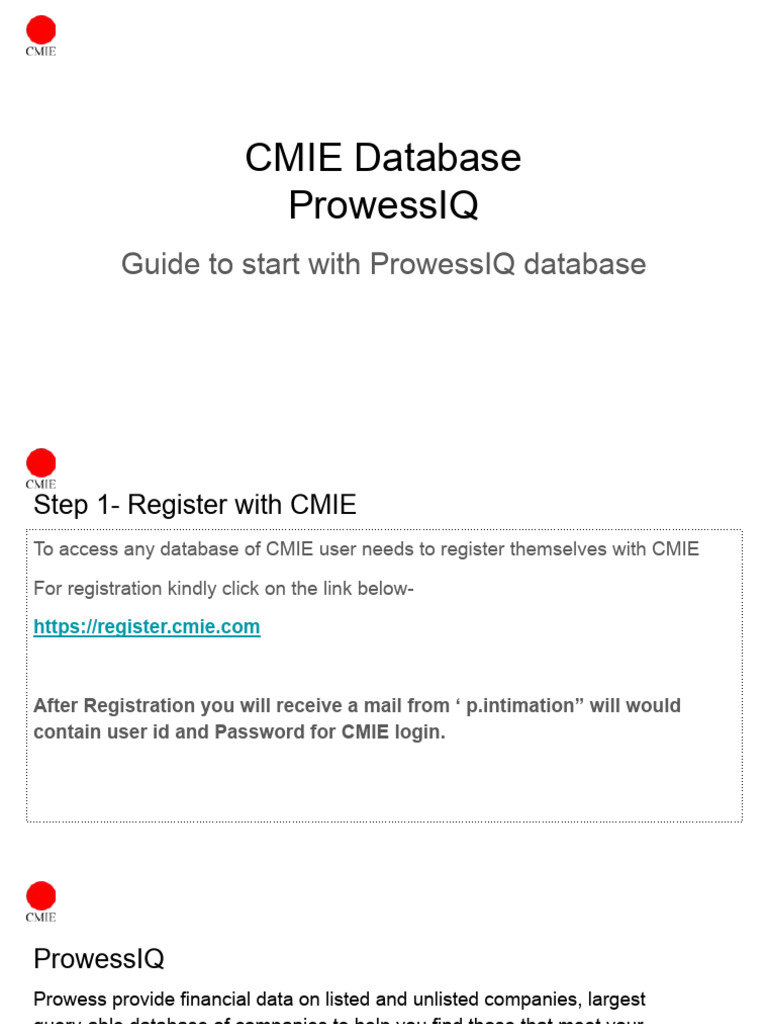 ProwessIQ Database Access Guide | PDF | Databases | User (Computing)