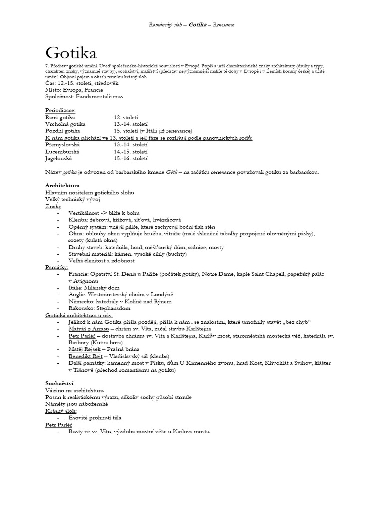 Gotika | PDF