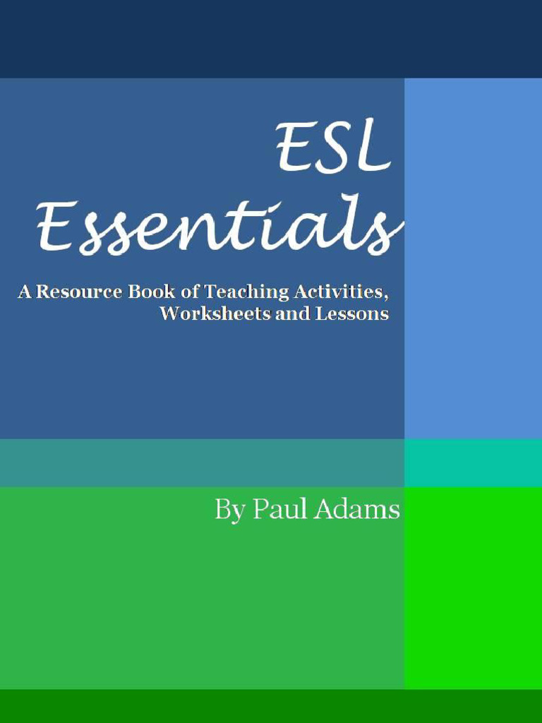 ESL Essentials Teacher's Resource Book | Download Free PDF ...