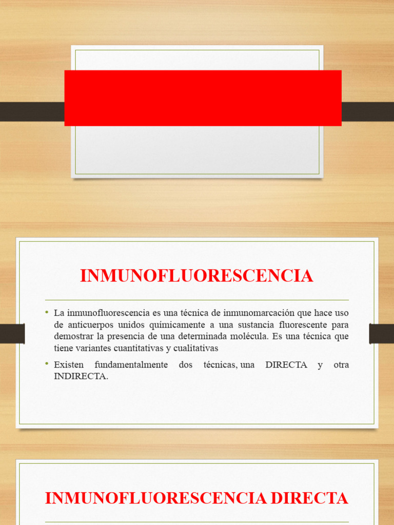 INMUNOFLUORESCENCIA | PDF | Inmunofluorescencia | Virus