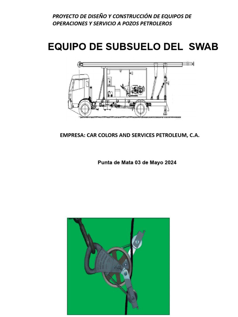 Equipos de Subsuelo Del Swab | PDF | Negocios | Informática