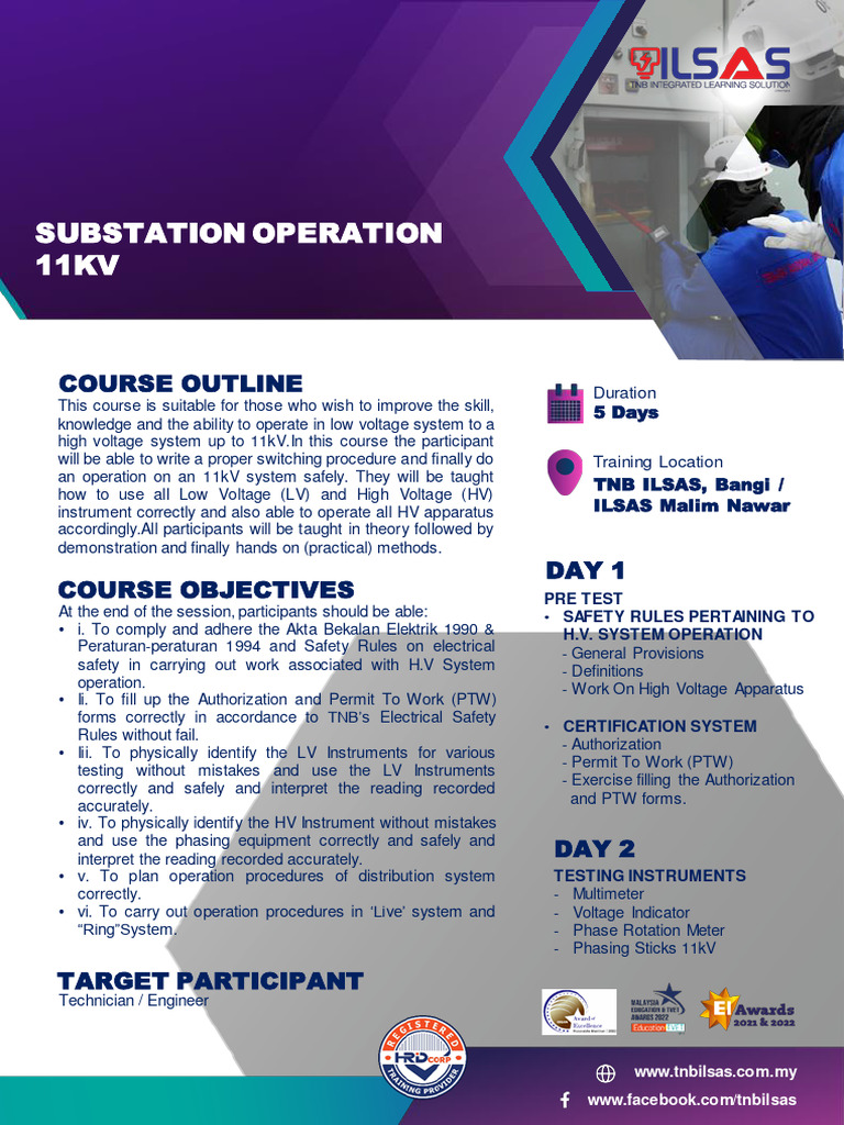Substation Operation PDF | PDF | Electrical Substation | Electromagnetism