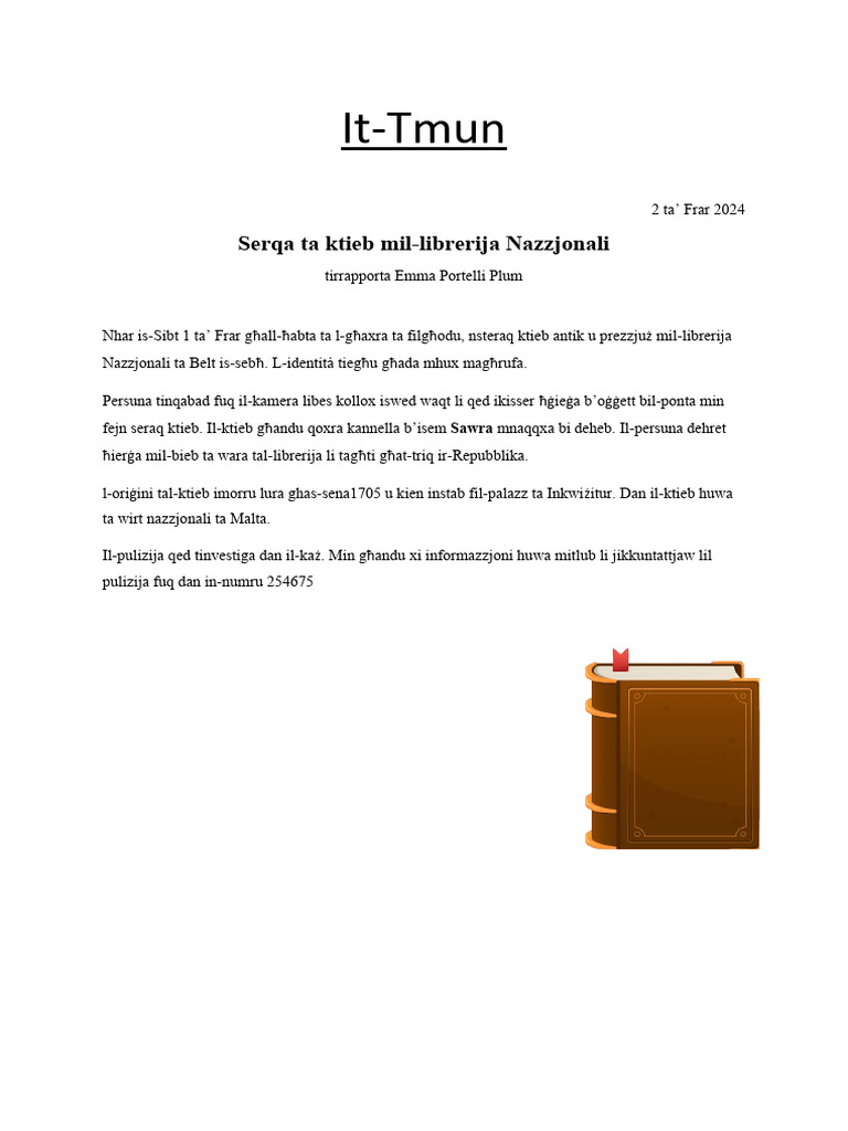 Rapport | PDF