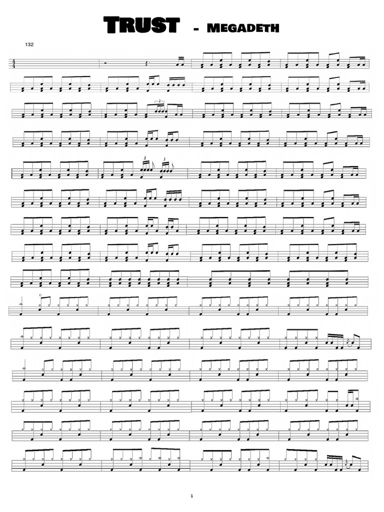 Megadeth - Trust | PDF