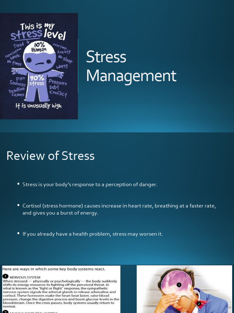 Stress Management | PDF | Relaxation (Psychology) | Sleep