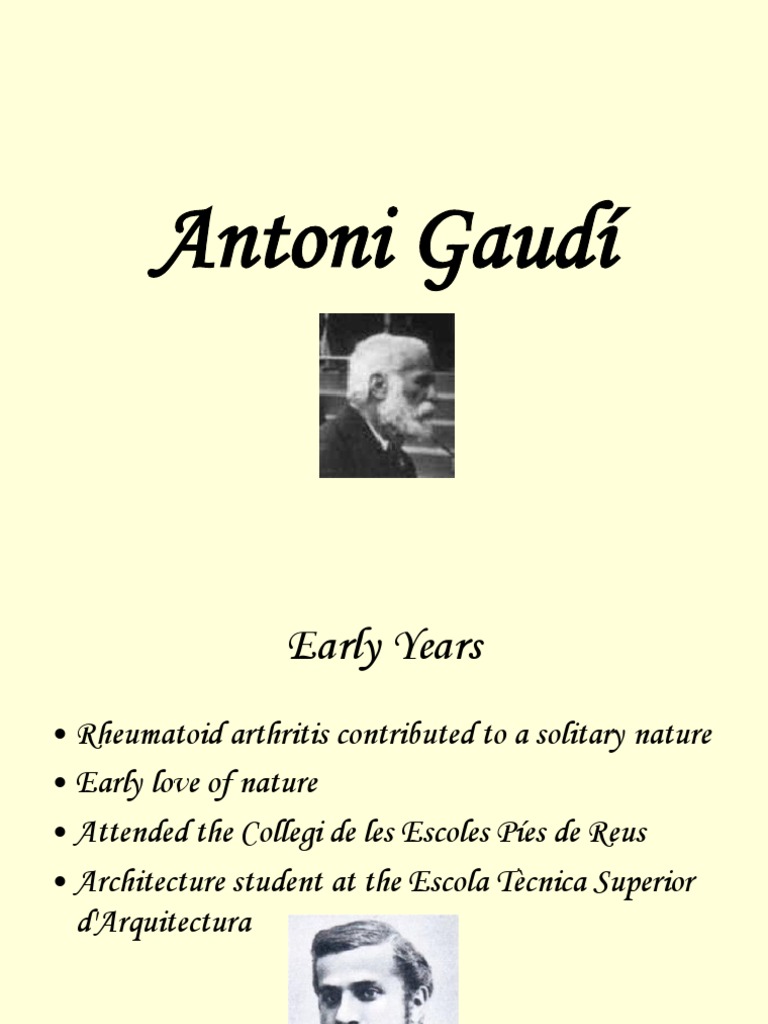 Antoni Gaudi | PDF