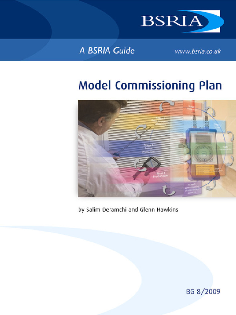 BSRIA-Commissioning Plan | PDF | Verification And Validation | Water ...