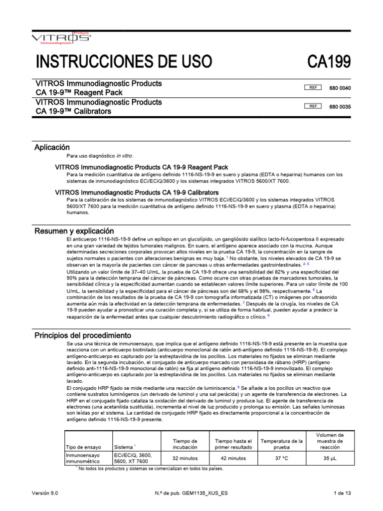 Ca199 Gem1135 Xus Es I 9 | PDF | Calibración | Laboratorios