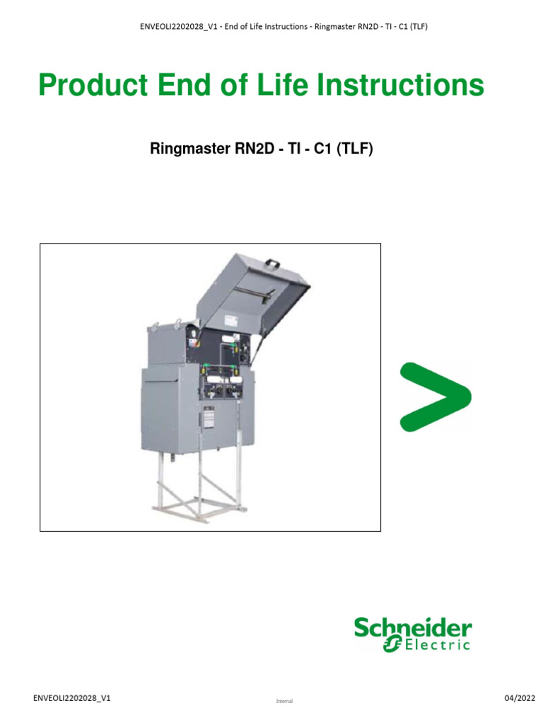 EoLI ENVEOLI2202028 V1 1 | PDF | Electric Power | Electricity