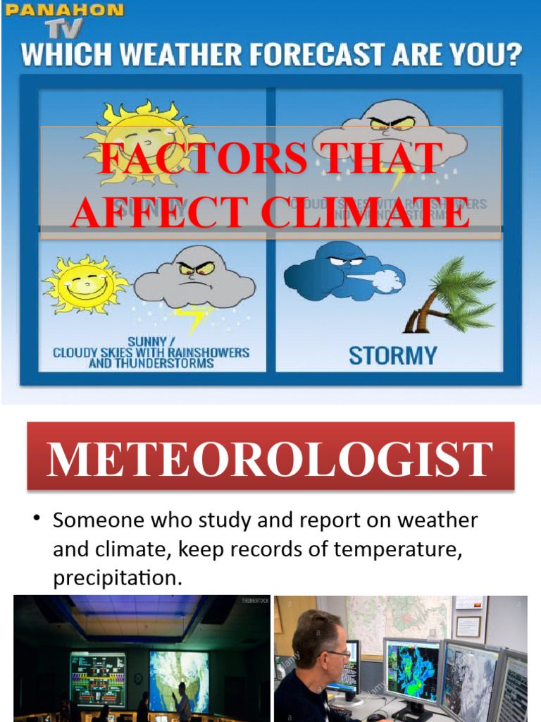 SCIENCE 6 PPT Q4 - Factors That Affect Climate | PDF | Atmosphere Of ...