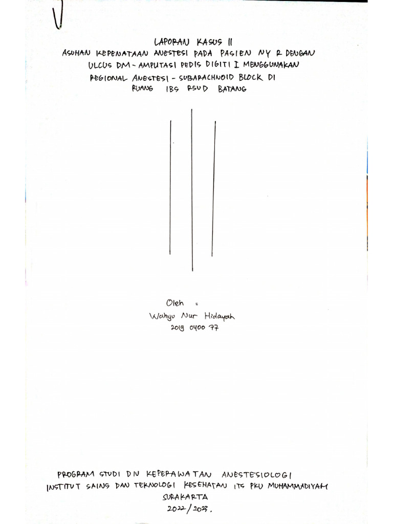 LK Askan Ulcus DM | PDF