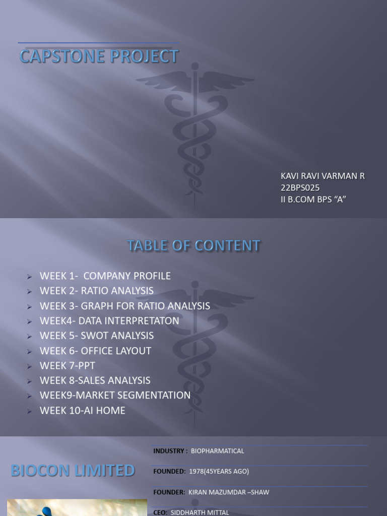 Capstone Project | PDF | Revenue | Return On Equity